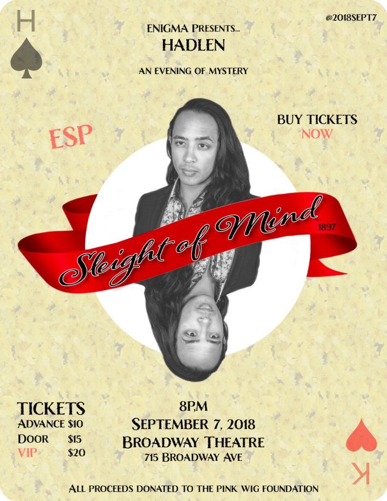 Sleight of Mind Poster – Hadlen
